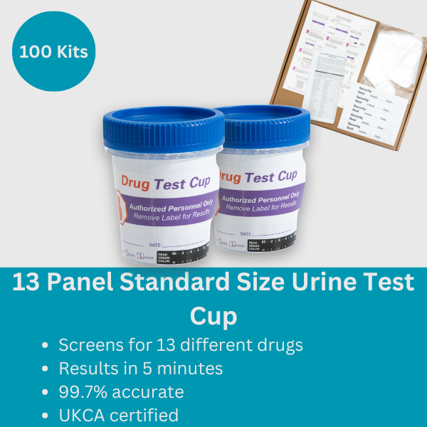 13 Panel Standard Size Urine Test Cup with Adulterant Test Strip (3 SV ...